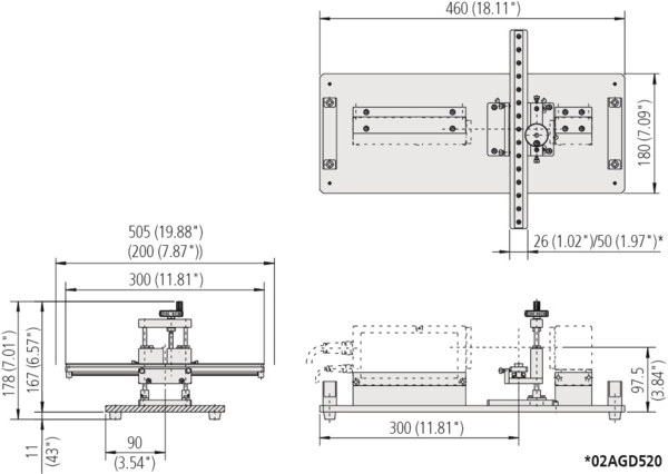 Adjustable workstage for LSM-30-A – https://shop-greenbau.ro