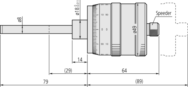 Micrometer Head Non-rotating Spindle – https://shop-greenbau.ro